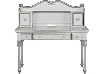 Disney Princess Fairytale Platinum Vanity Desk with Hutch