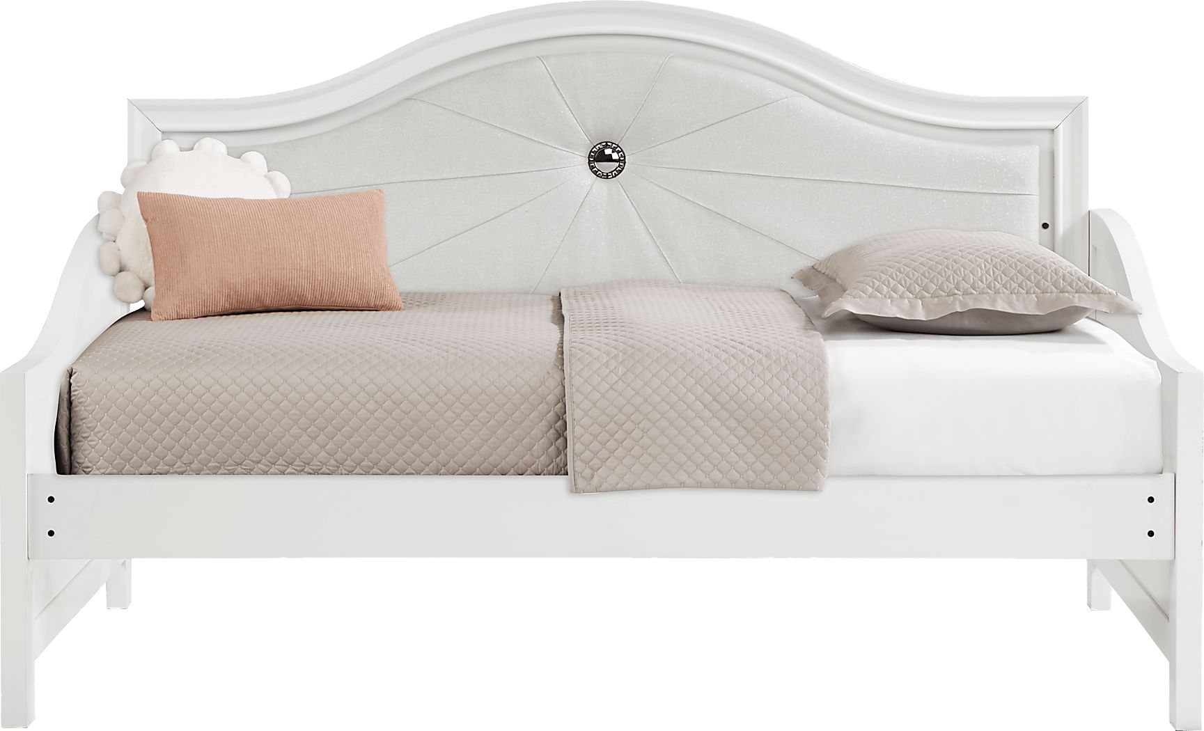 Kids Evangeline White 5 Pc Twin Daybed Bedroom