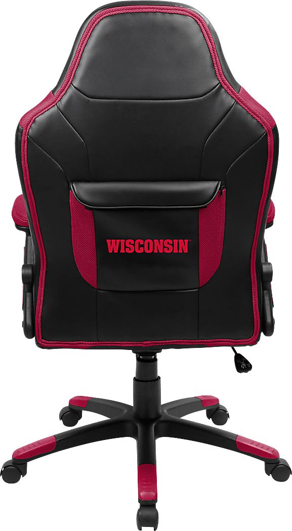 Big Team NCAA University of Wisconsin Red Oversized Gaming Chair