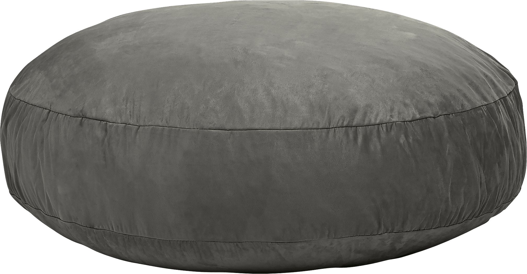 Lazy Dayz Gray Bean Bag Chair