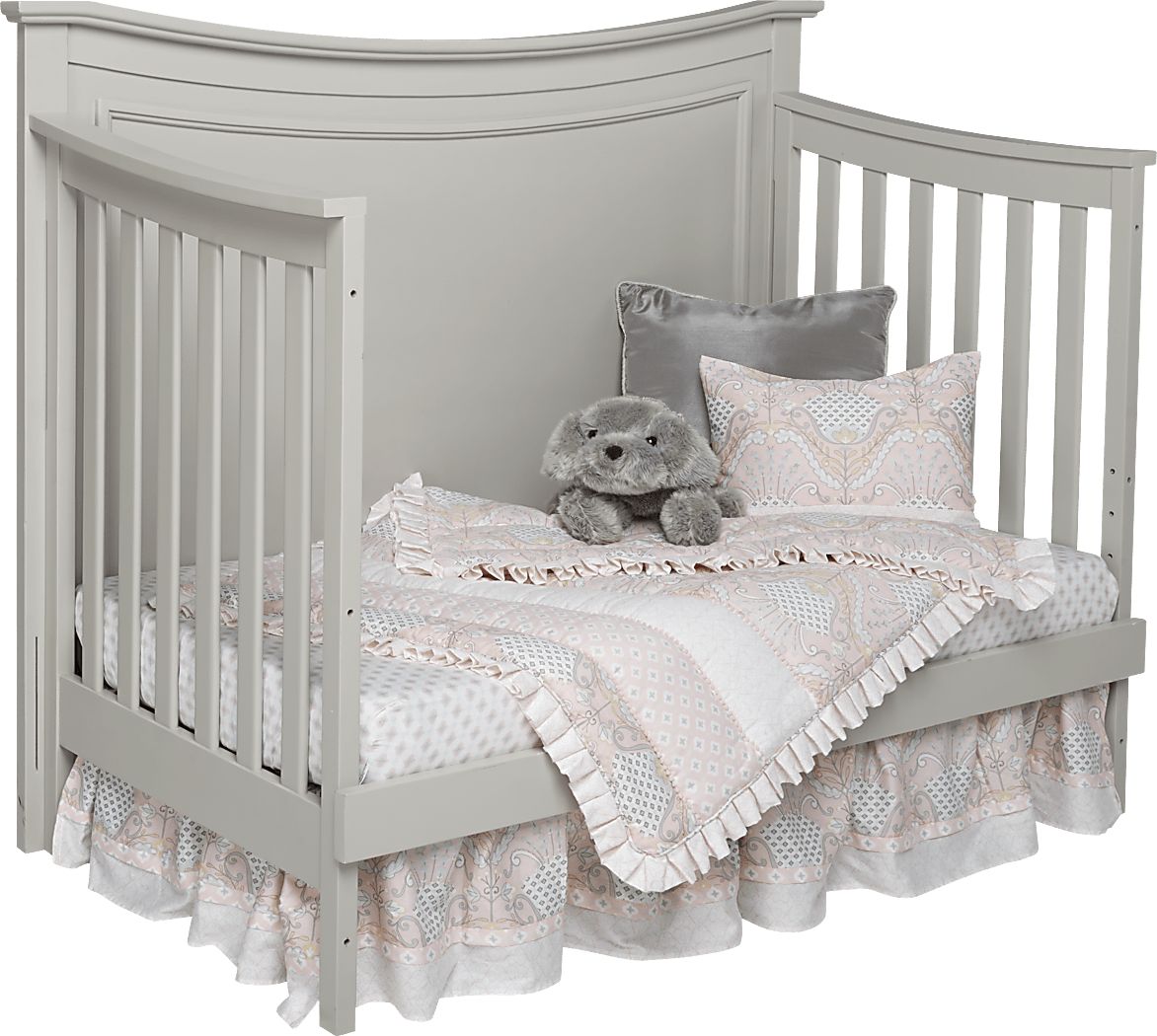 Jaclyn Place Gray Convertible Crib