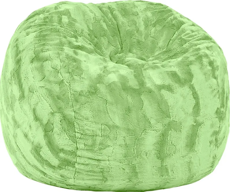 Kids Baigo Green Bean Bag Chair