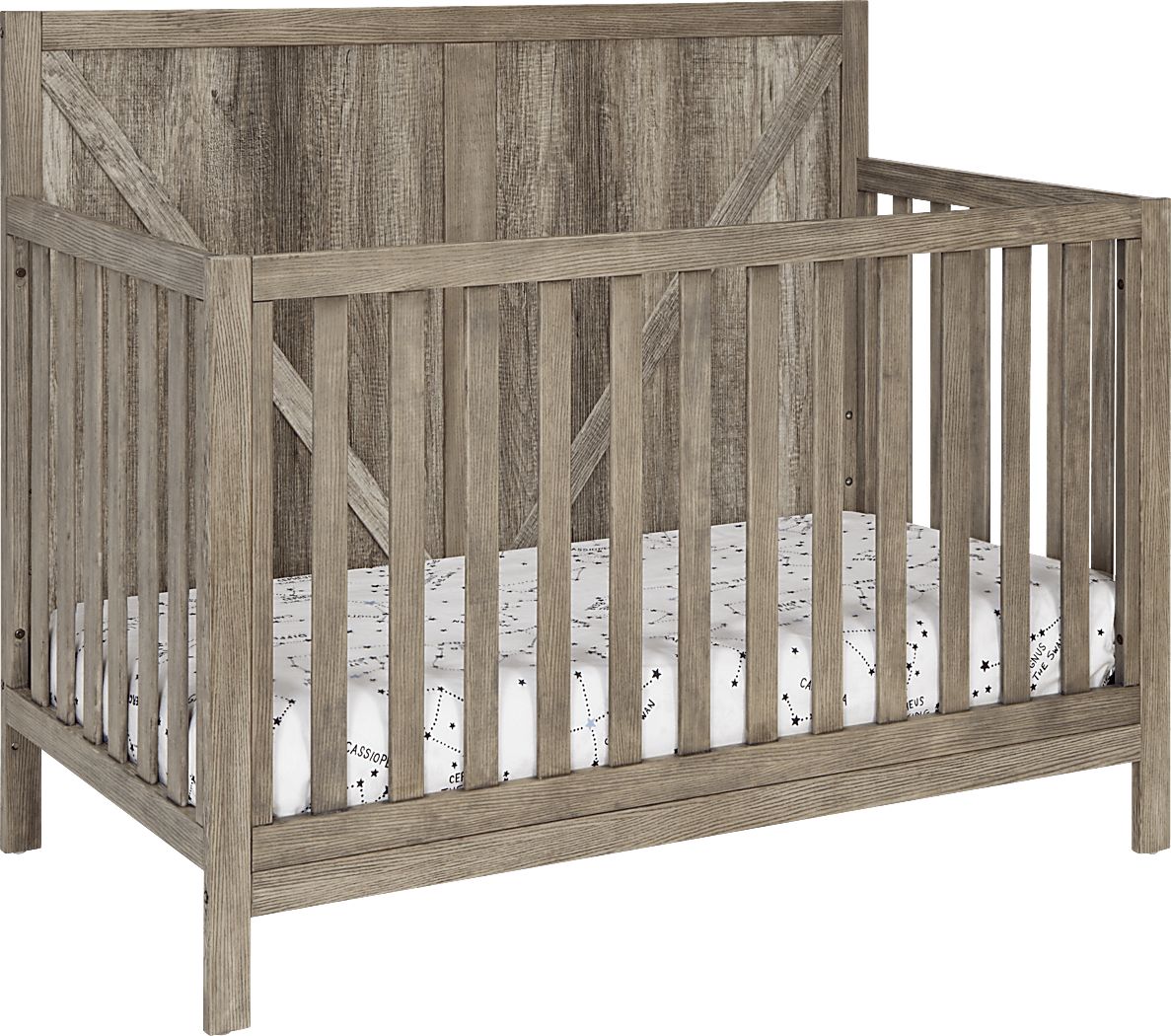 Boysenberry Brown Crib