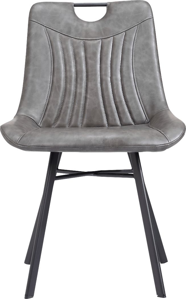 Bidelle Gray Dining Chair, Set of 2
