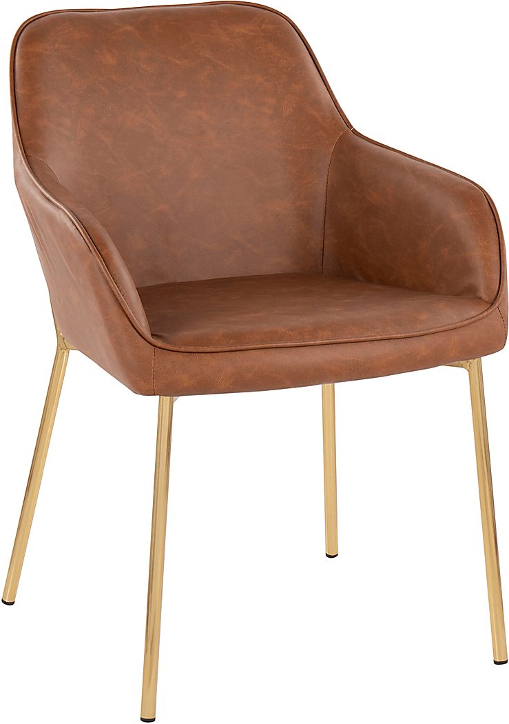 Springmire I Camel Dining Chair Set of 2