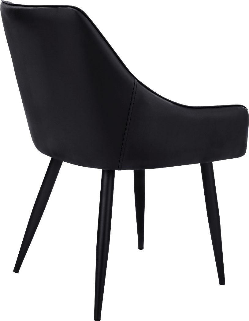 Dashby Black Arm Chair