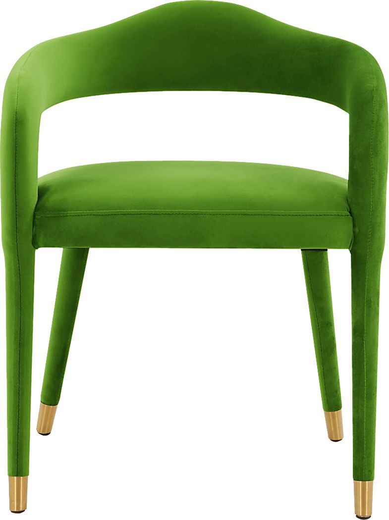 Siletz Green Arm Chair
