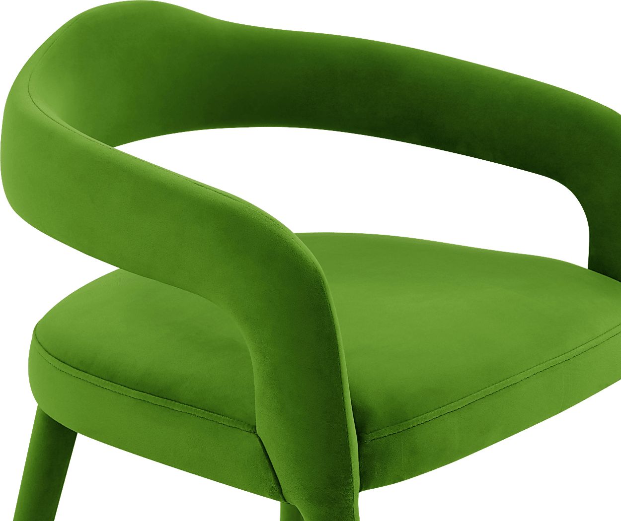 Siletz Green Arm Chair