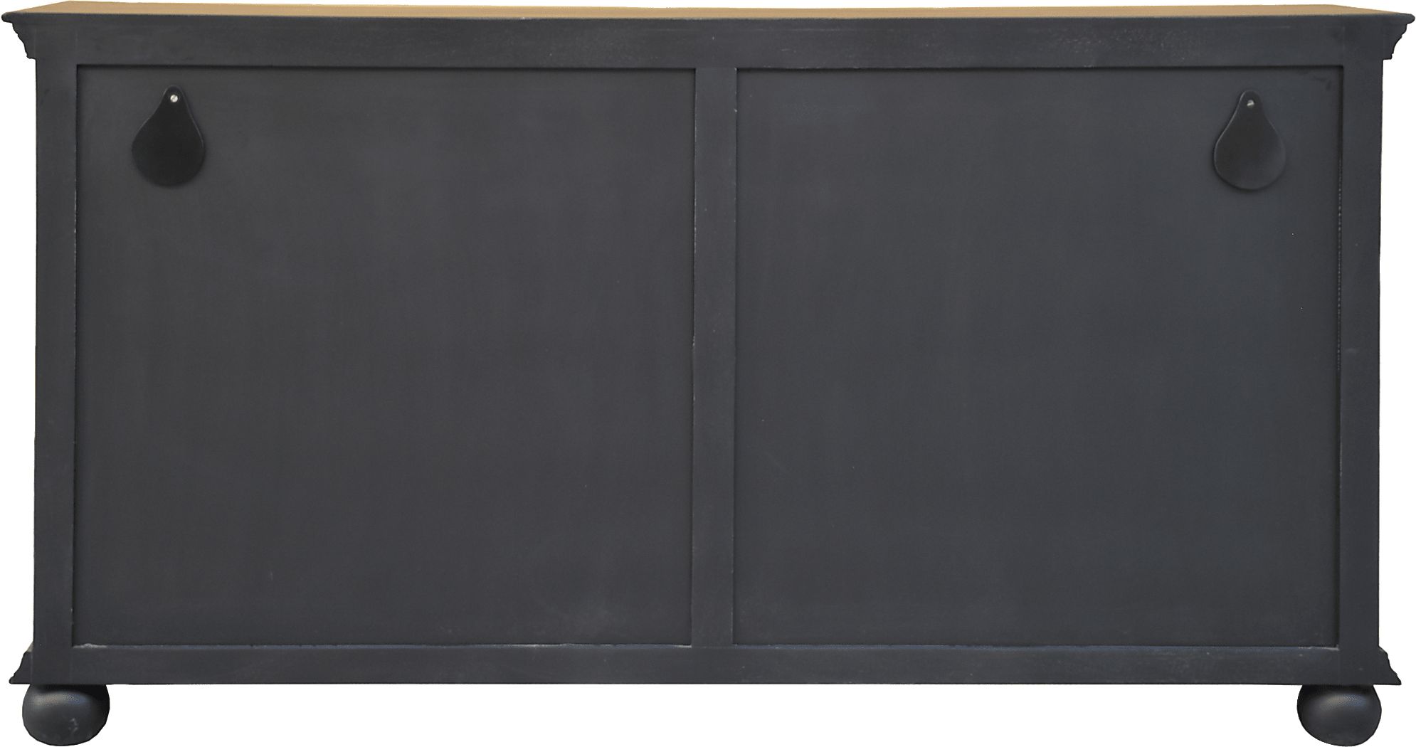 Mastick Black Credenza