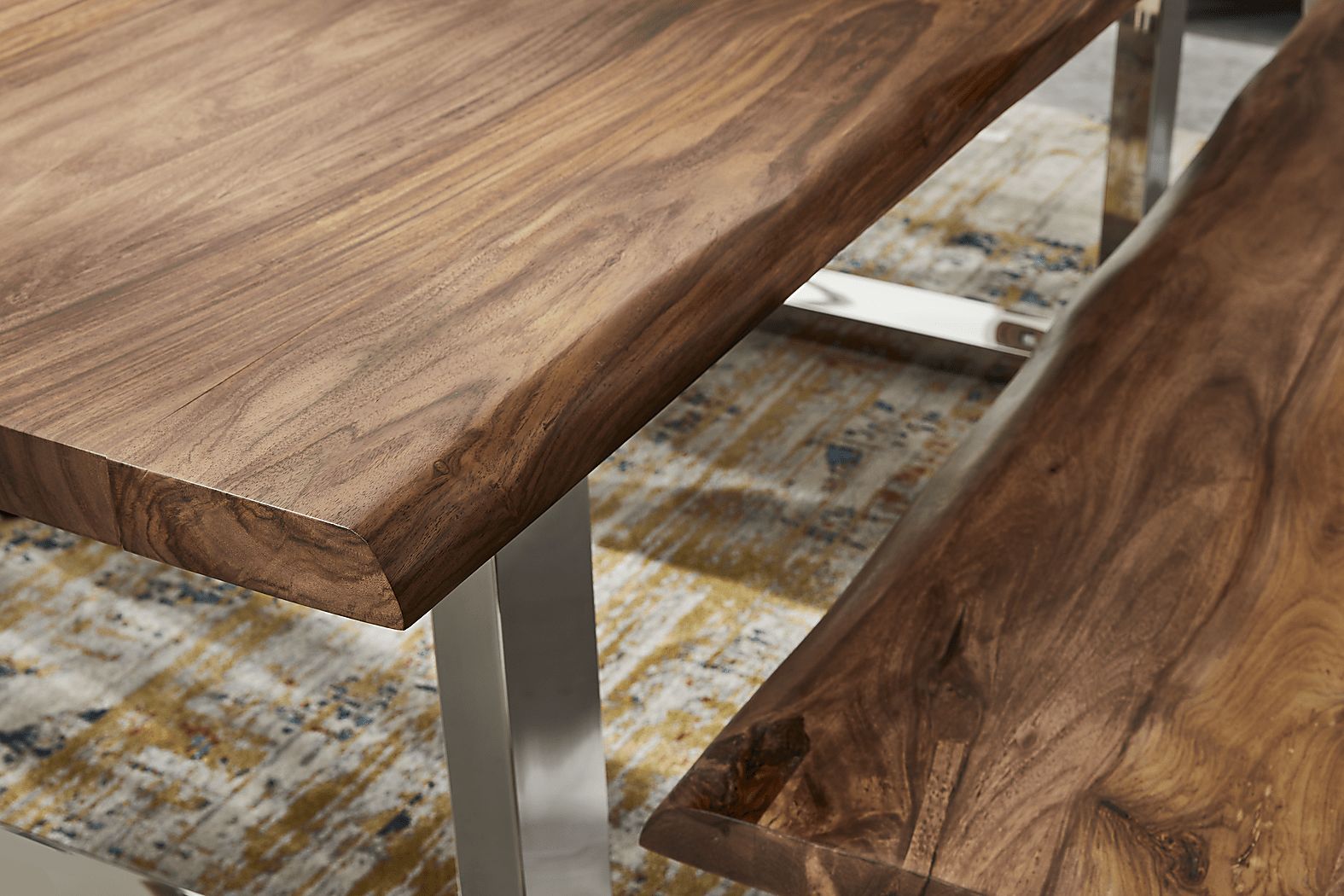 Bellac Point Nutmeg Rectangle Dining Table