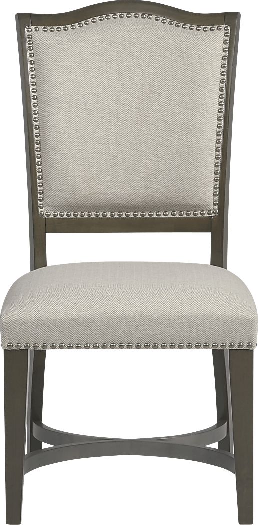 Abbey Court Beige Upholstered Side Chair