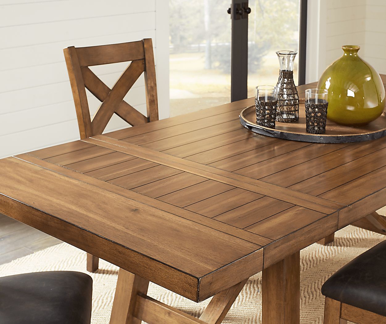 Acorn Cottage Brown 5 Pc Counter Height Dining Room