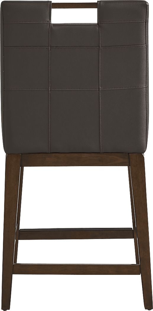Walstead Place Brown 5 Pc Counter Height Dining Room with Brown Barstools