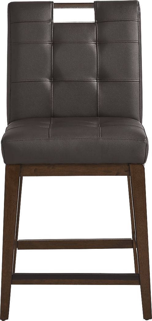 Walstead Place Brown 6 Pc Counter Height Dining Room with Brown Bench ...