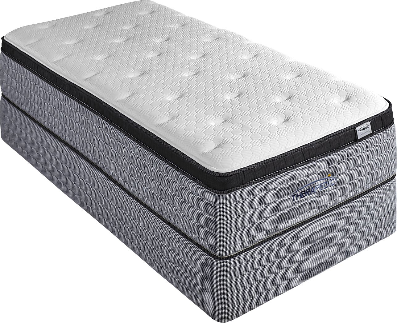 Therapedic Hampton Park High Profile Twin Mattress Set
