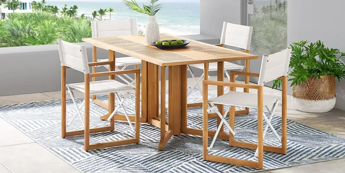 Randolph Gray Outdoor Dining Table by Rooms To Go | Furniture.com