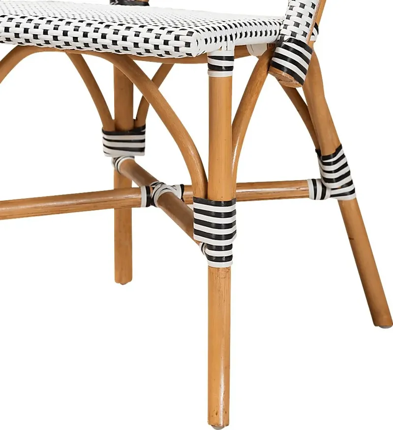 Outdoor Nalina Elle II Black 5pc Bistro Set