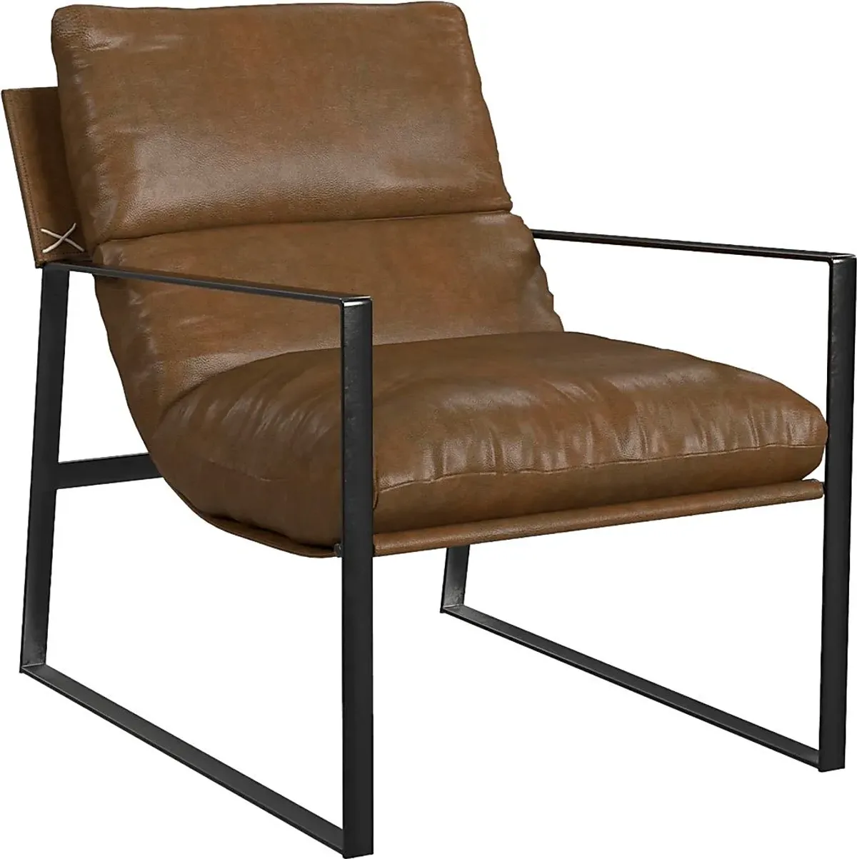 Beachside Walk White Denim Slipcover Chair by Rooms To Go | Furniture.com