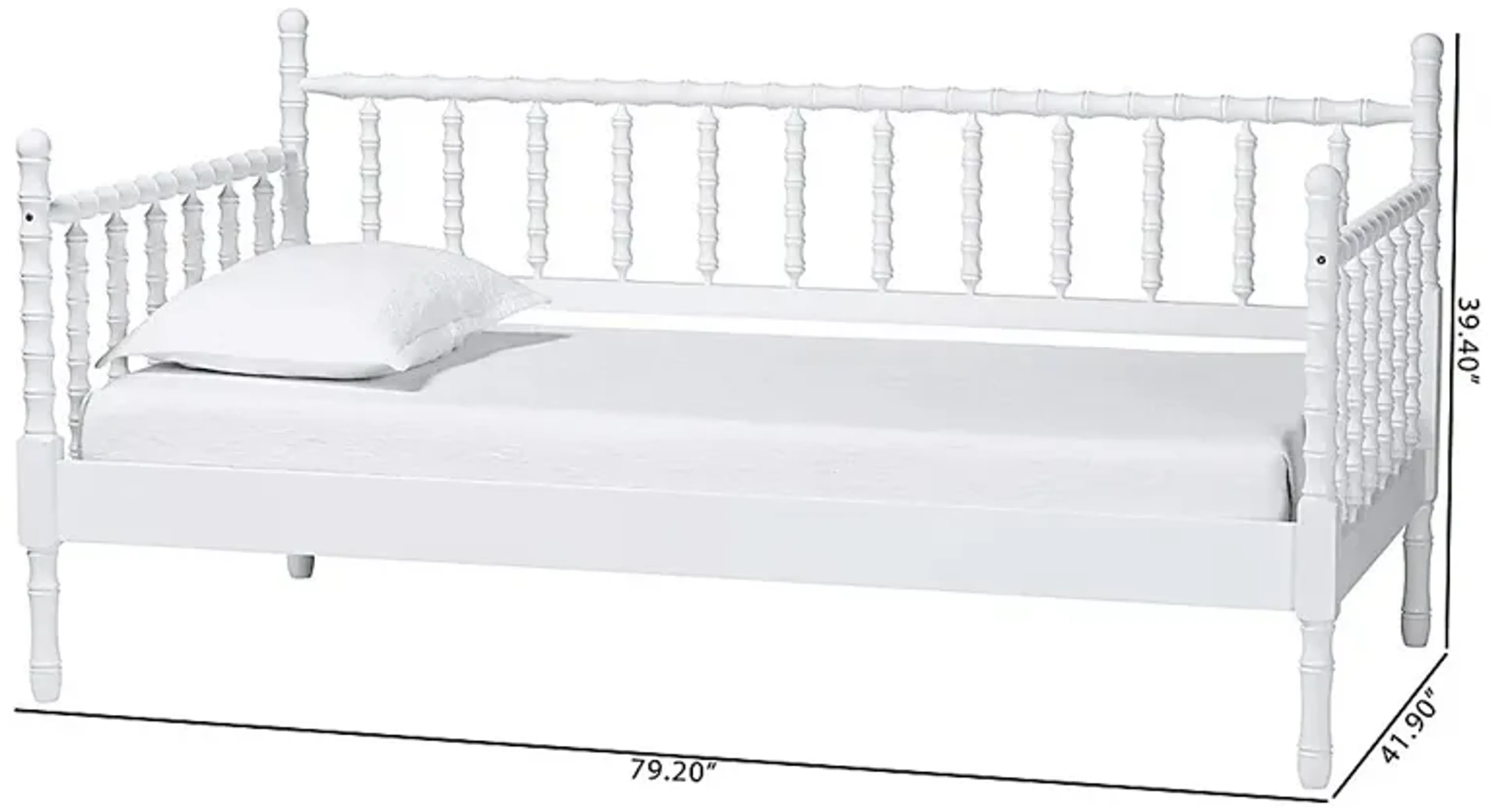 Nozado White Twin Daybed Rooms To Go | Furniture.com