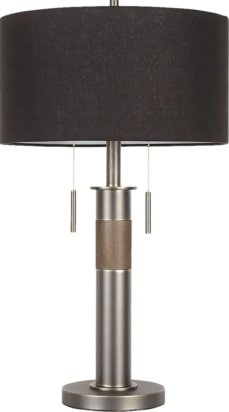 Vienna Lane Gunmetal Lamp