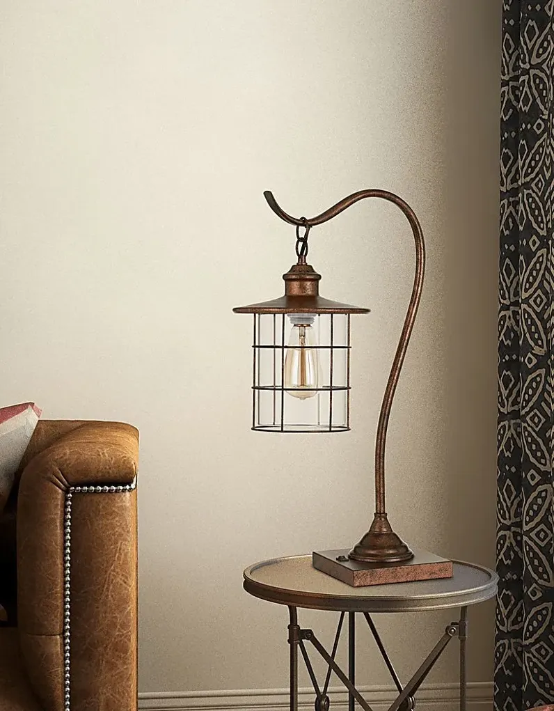 Flormont Rust Lamp