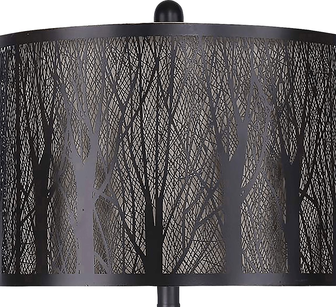 Mathena Drive Bronze Floor Lamp