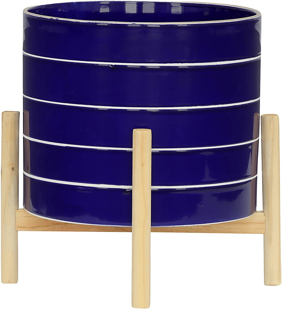 Caliborne Blue Planter