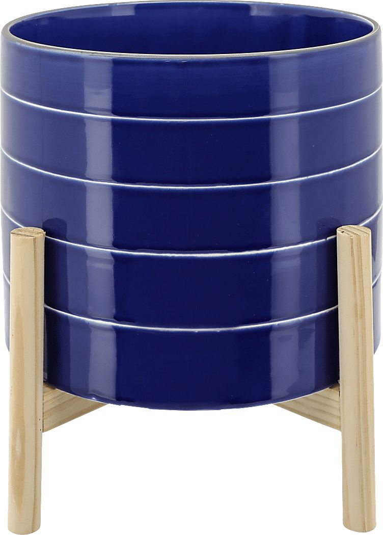Caliborne Blue Planter