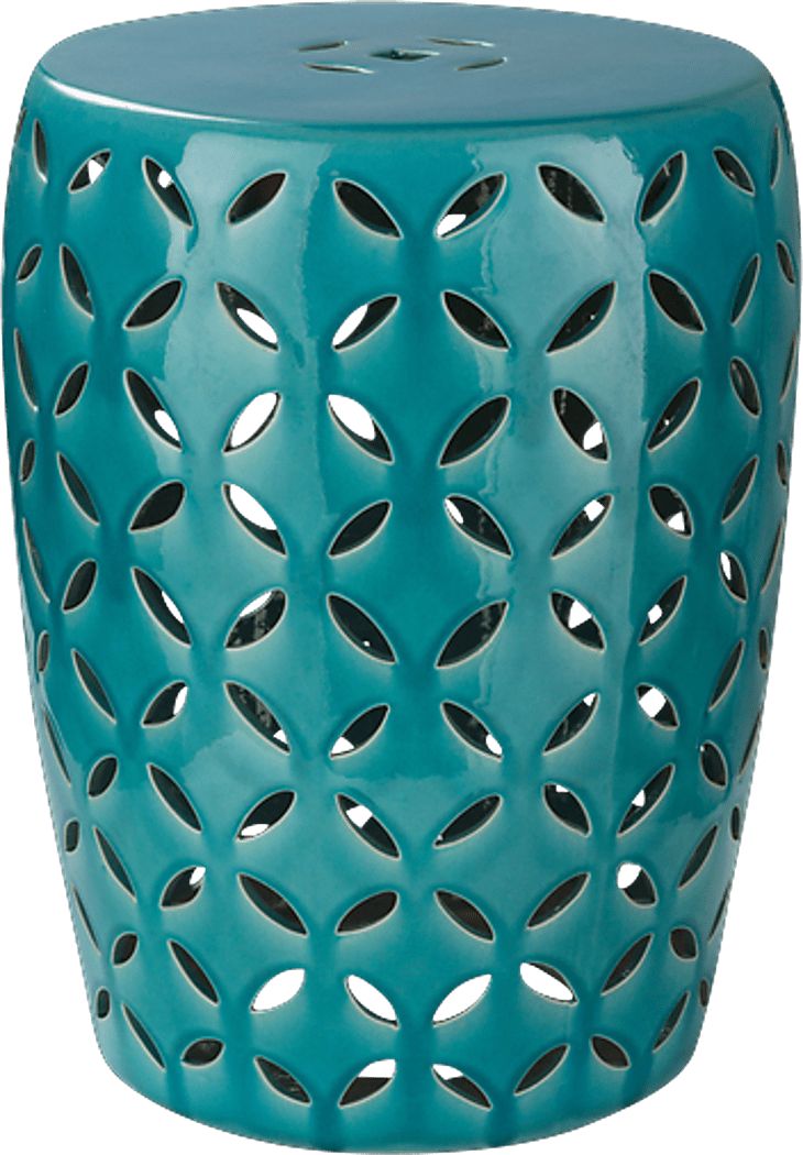 Lwandle Teal Outdoor Stool