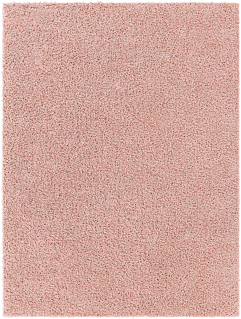 Kids Blissful Pastel Pink 8' x 10' Rug