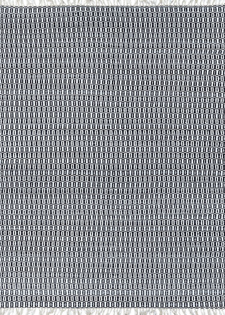 Malani Black 8' x 10' Indoor/Outdoor Rug