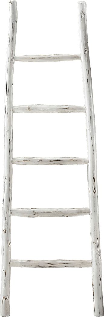 Vawter White Decorative Ladder
