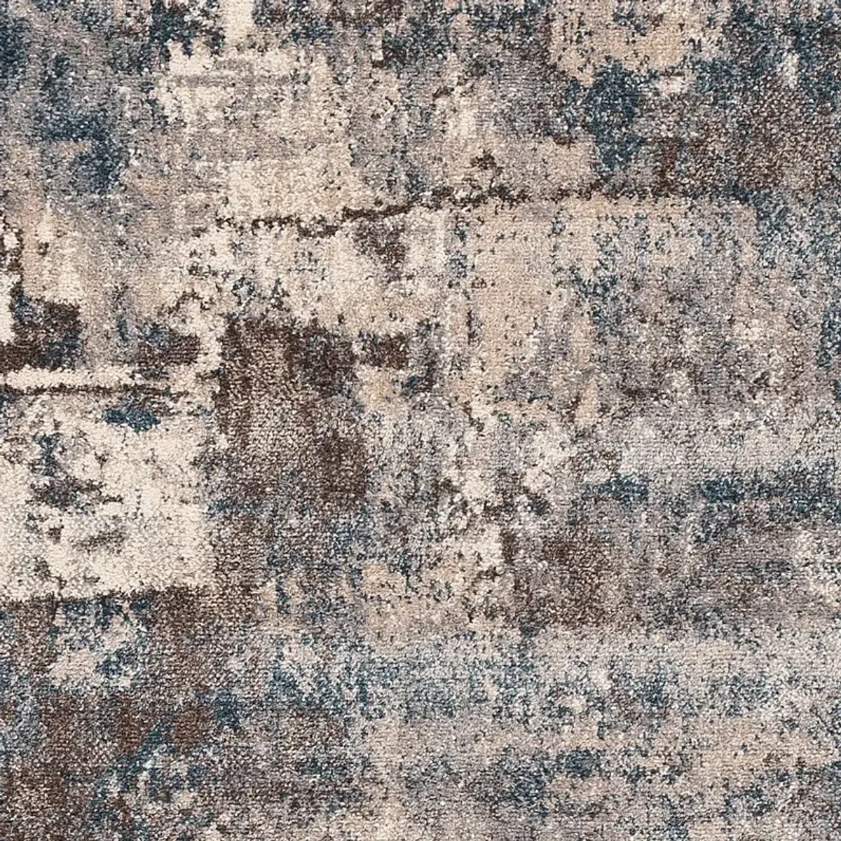 Hartfair Blue 5'3 x 8' Rug by Rooms To Go | Furniture.com