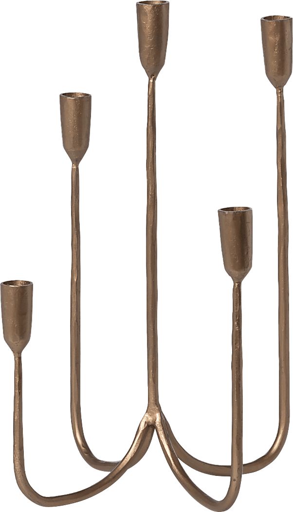 Copalis I Brass Candelabra