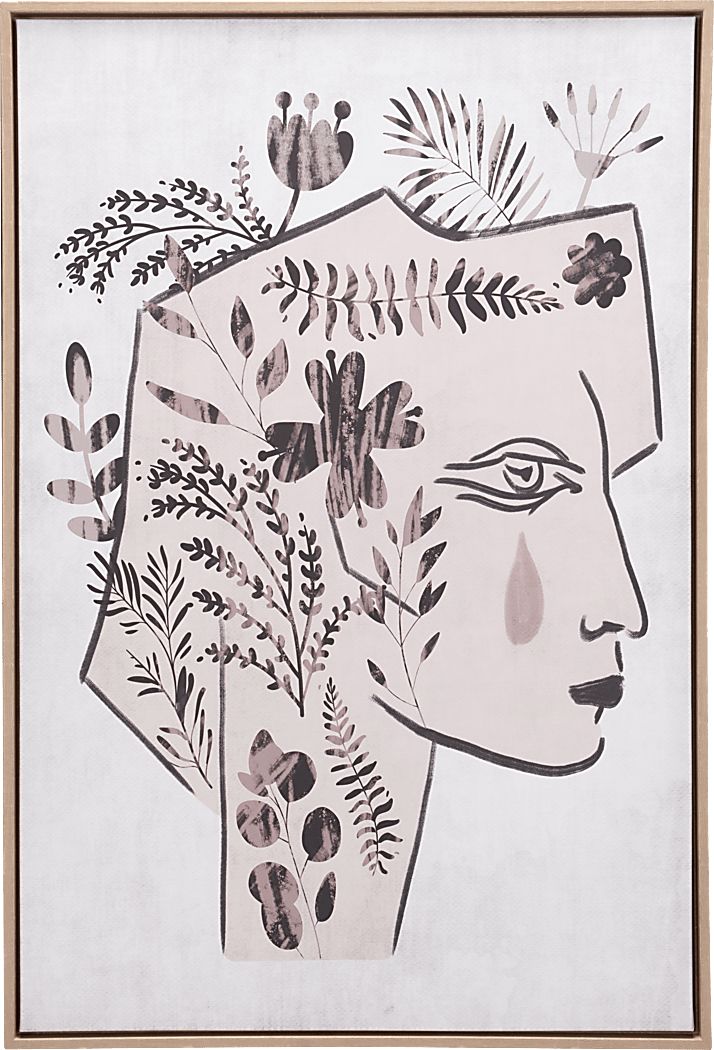 Shirah White Wall Art