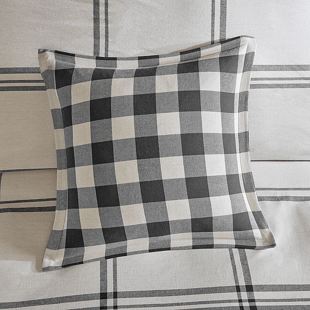 Amany Gray 9 Pc King Comforter Set