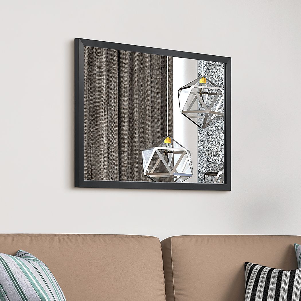 Nasir Black Small Mirror