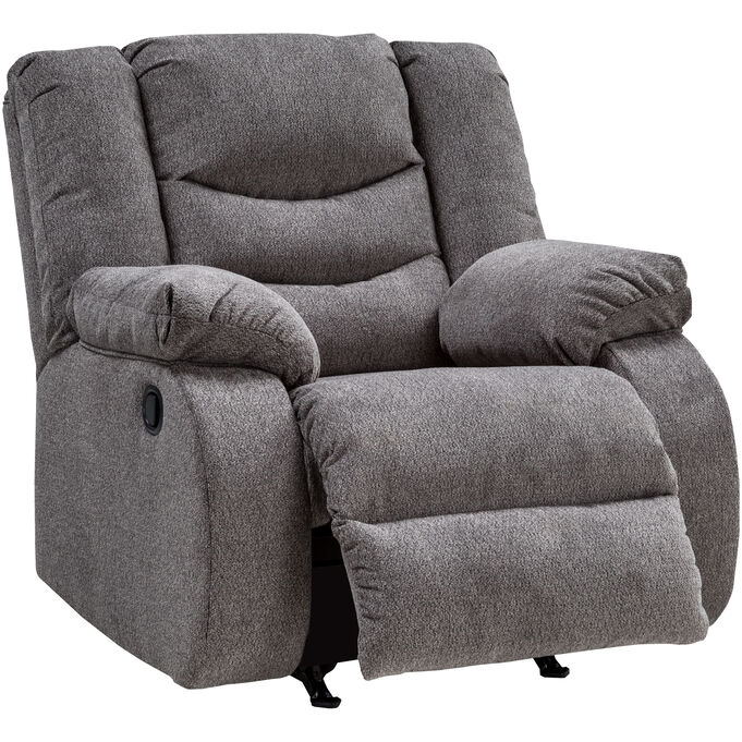 Kent Gray Rocker Recliner