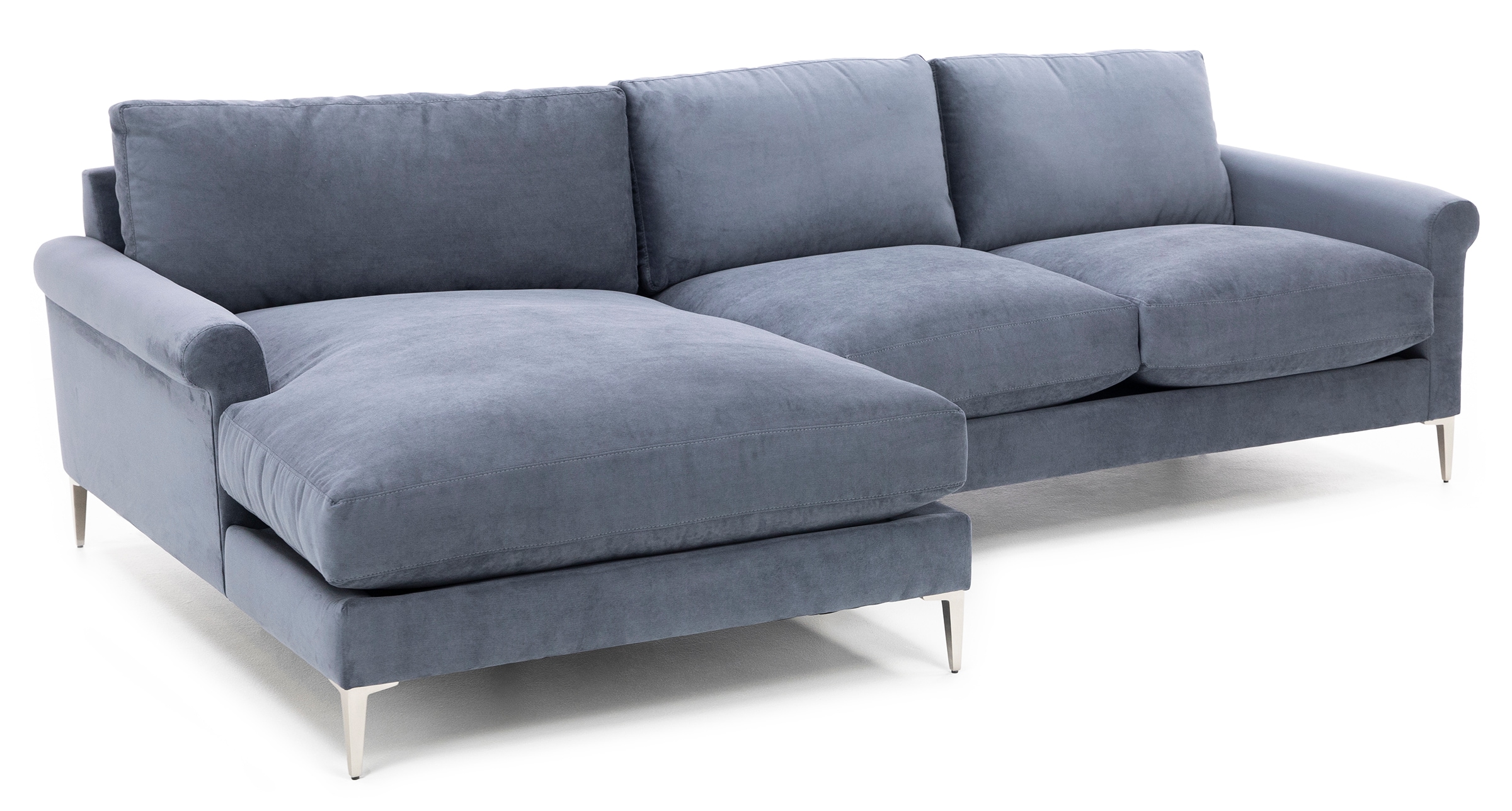 Nikola 2-Pc. Chaise Sofa
