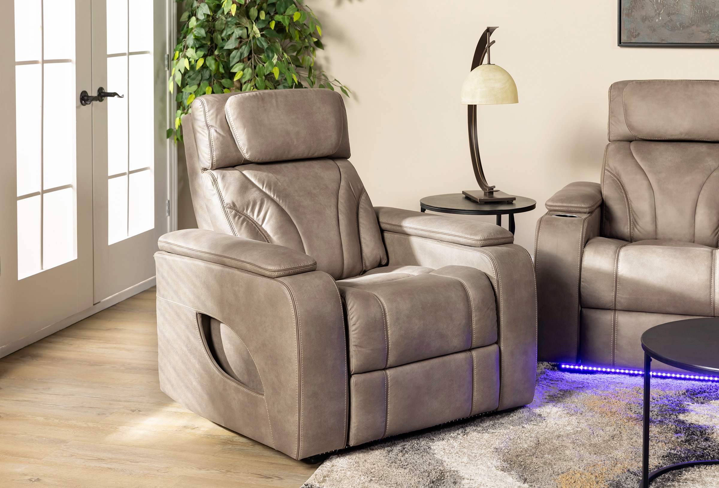 Torino Fully Loaded Recliner With Air Massage and Lights