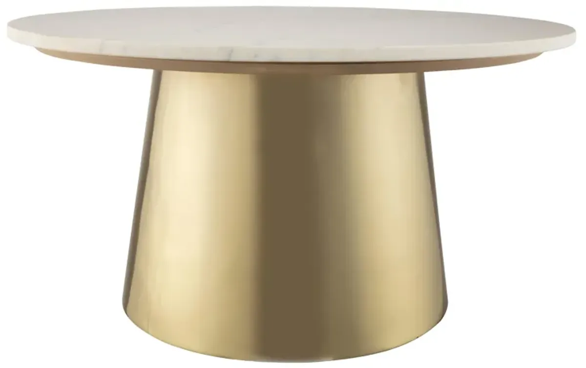 Tanner Natural Burl and Cream Ash Coffee Table by TOV Furniture ...