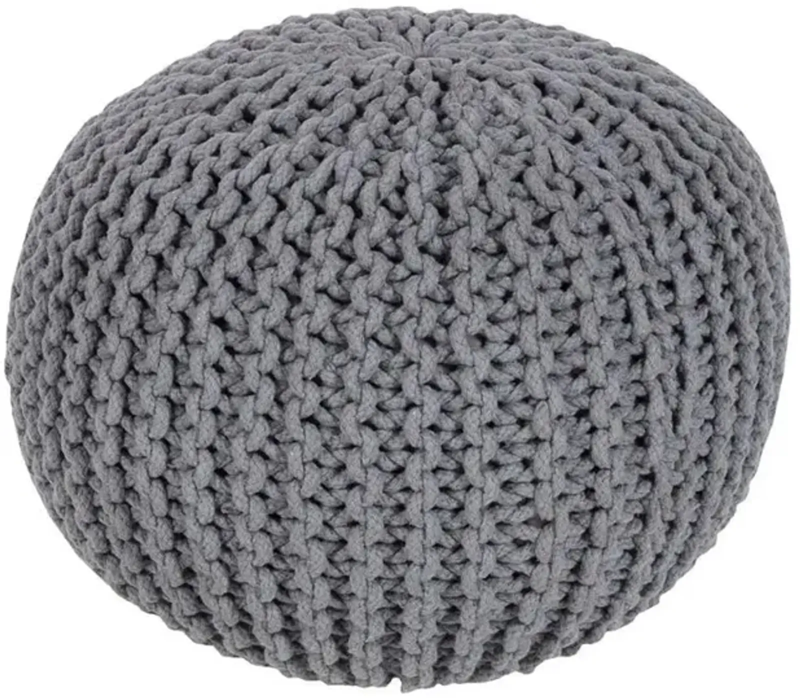 Malmo Gray Pouf by undefined | Furniture.com