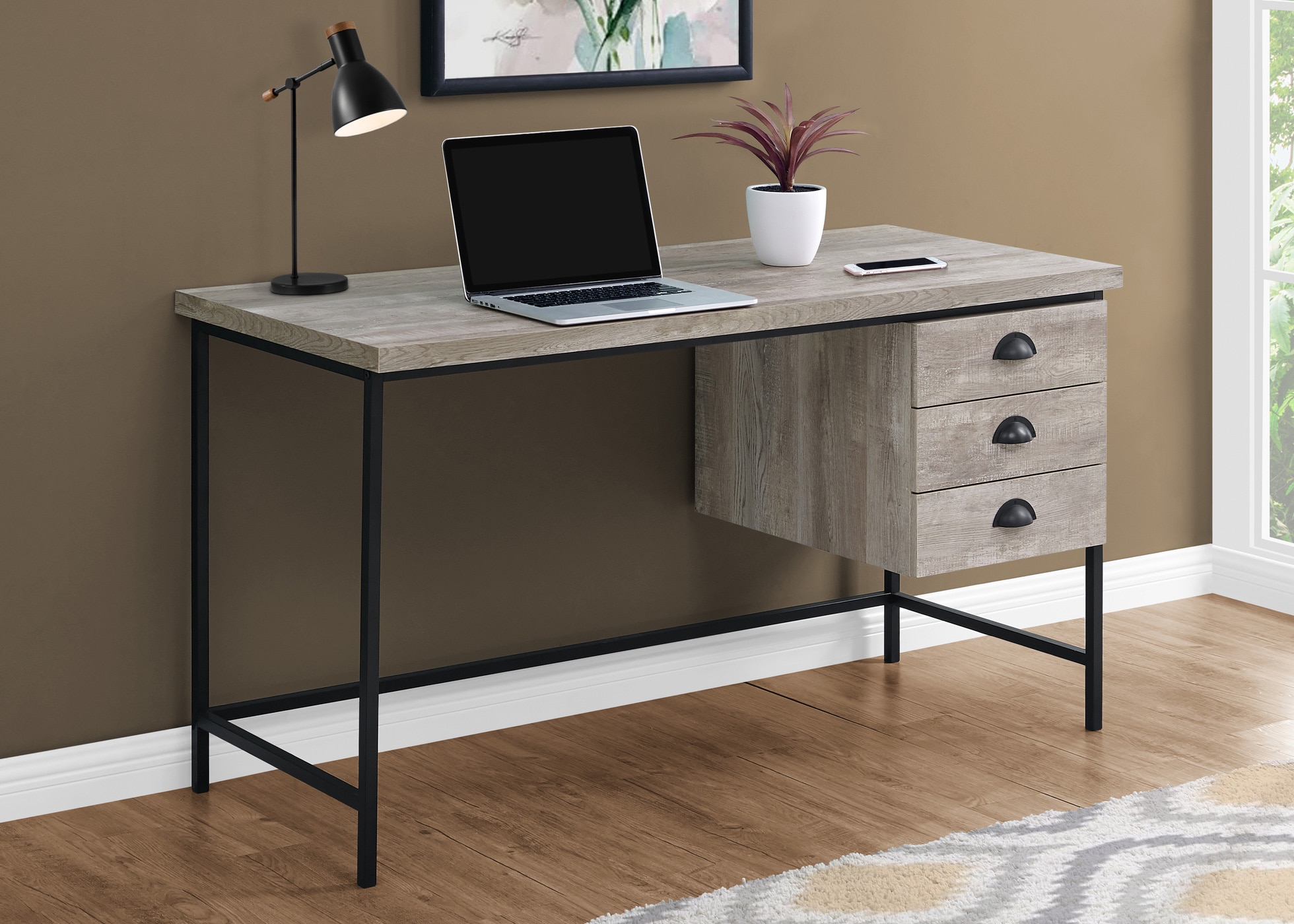 Kelly Taupe Desk