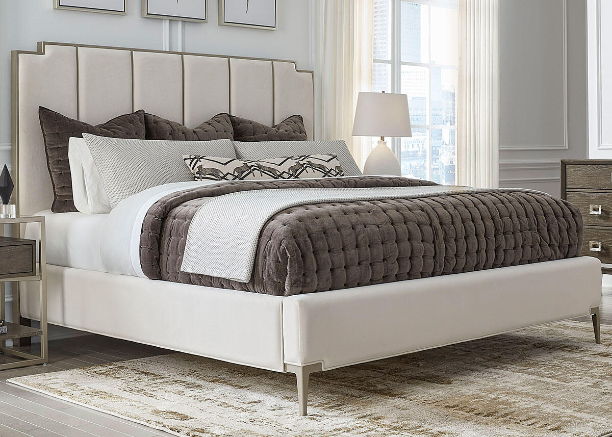 Drew & Jonathan Boulevard Queen Upholstered Bed