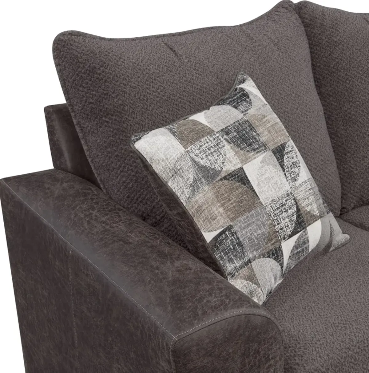 Connor Dual-Power 5-Piece Reclining Sectional - Tan by Value City ...