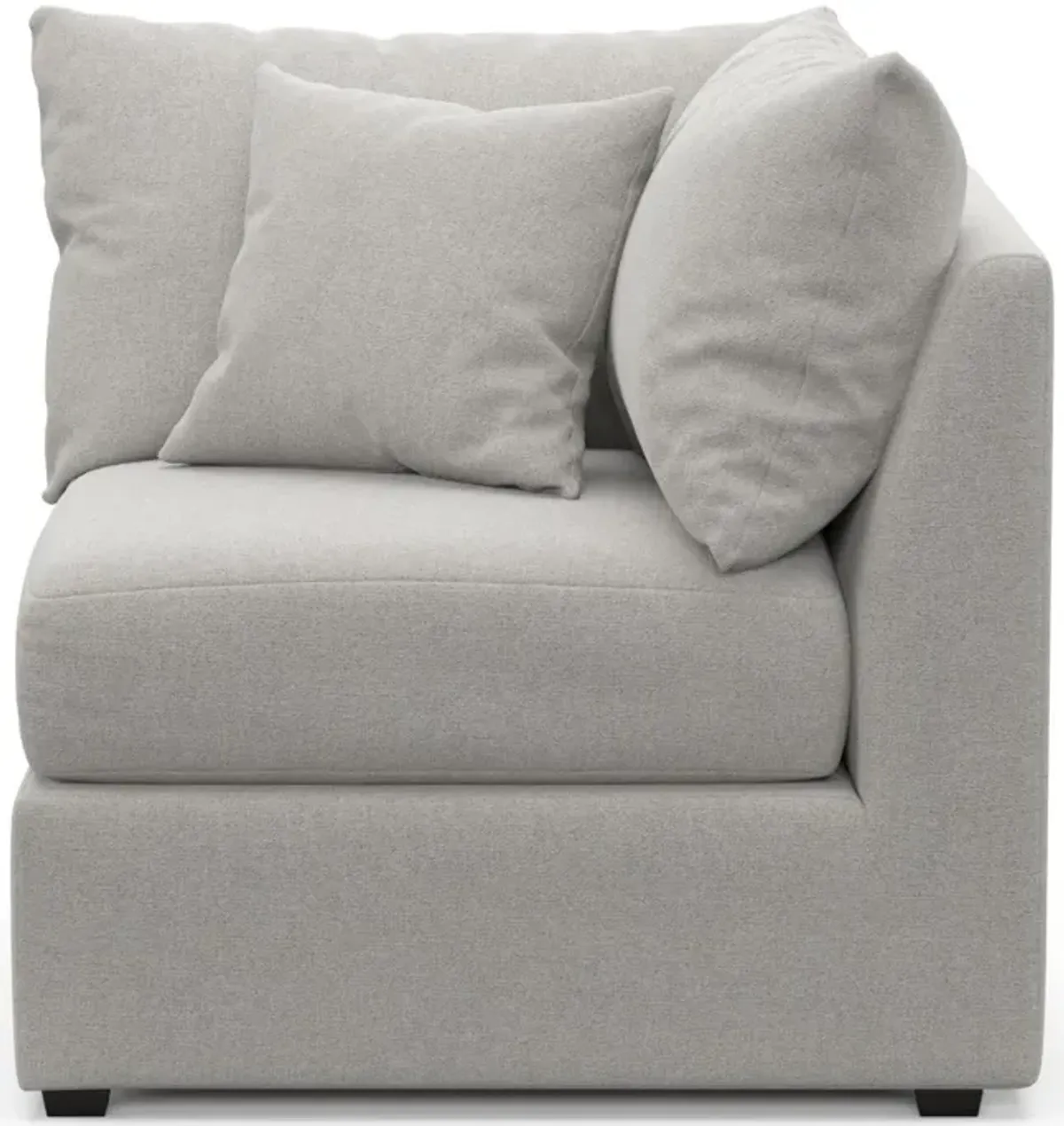 The Pitt Hybrid Comfort Corner Chair - Liv Dove by Value City Furniture ...