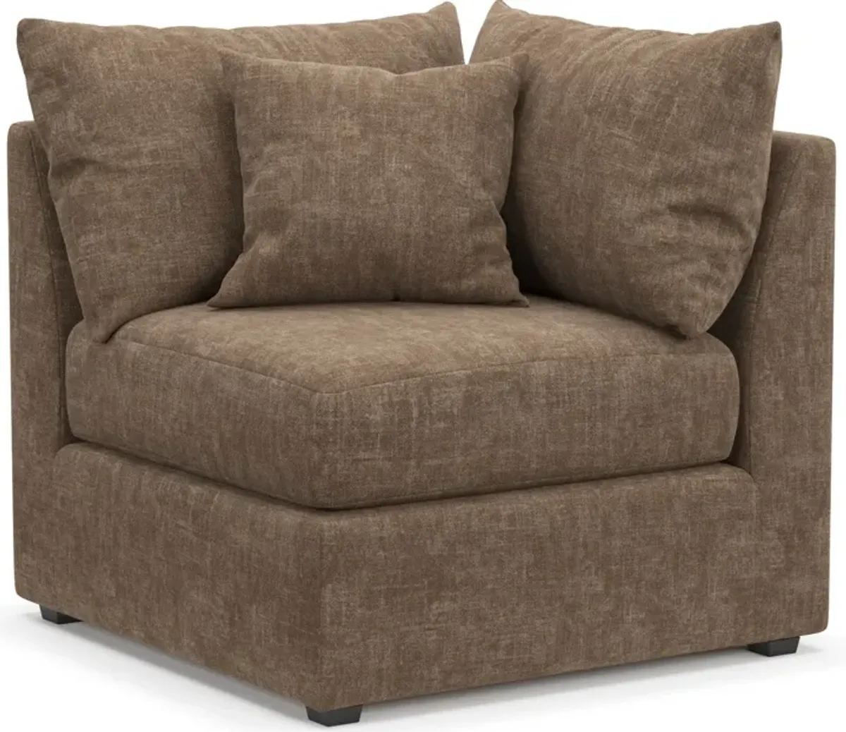 Rory Chocolate Brown Boucle Swivel Chair by TOV Furniture | Furniture.com