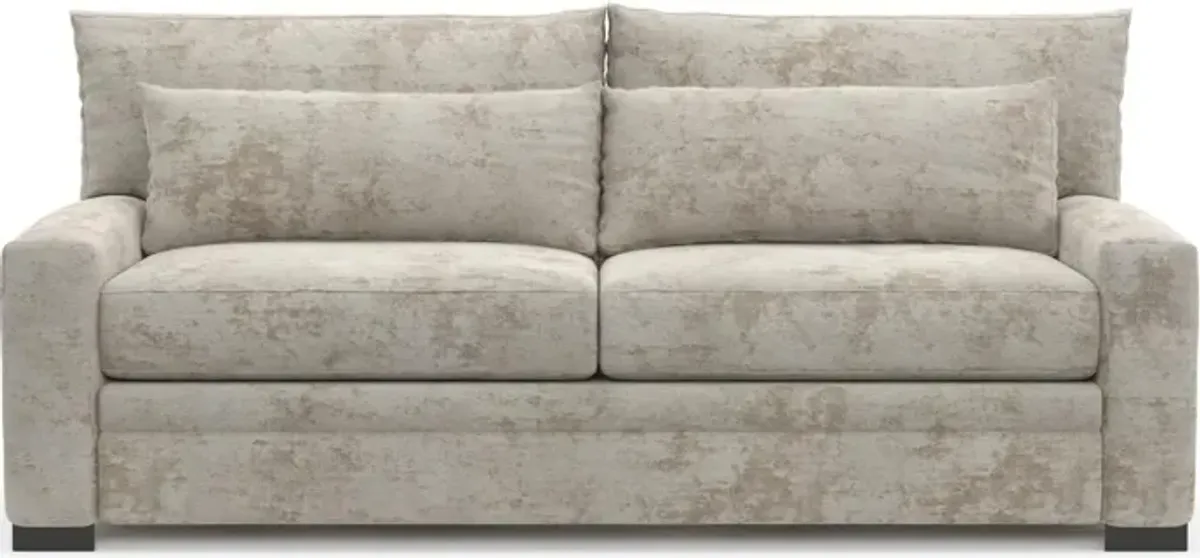 Boston Foam Comfort Sofa - Expedition Olive by Value City Furniture ...