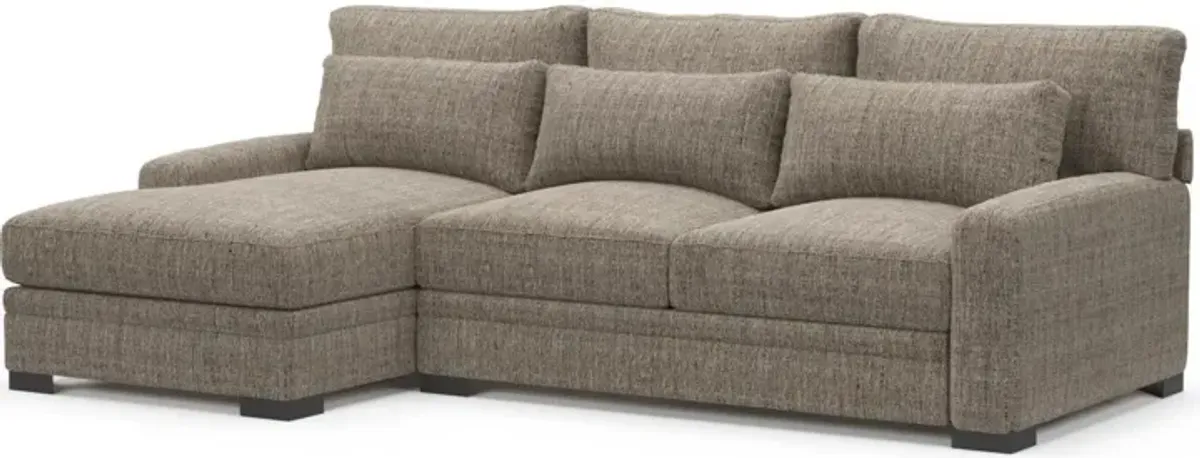 Boston Hybrid Comfort Sectional - Mason Flint by Value City Furniture ...