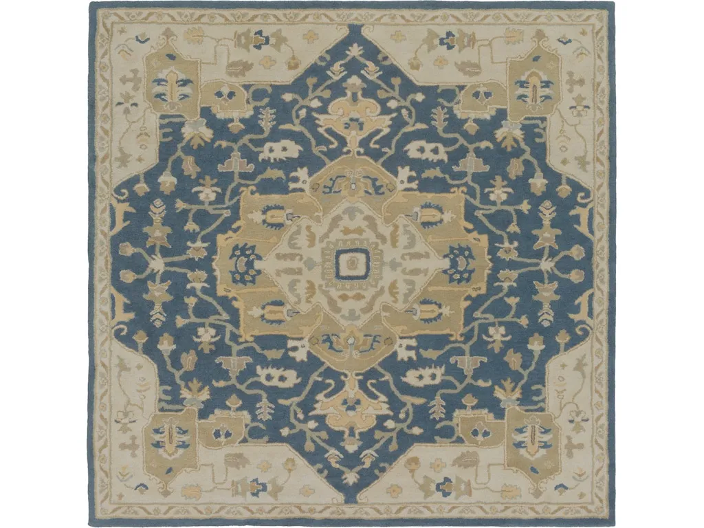Caesar CAE-1145 4' Square Rug by Walter E. Smithe | Furniture.com